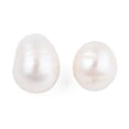 100 pc Natural Cultured Freshwater Pearl Beads Potato Creamy White 10 ...