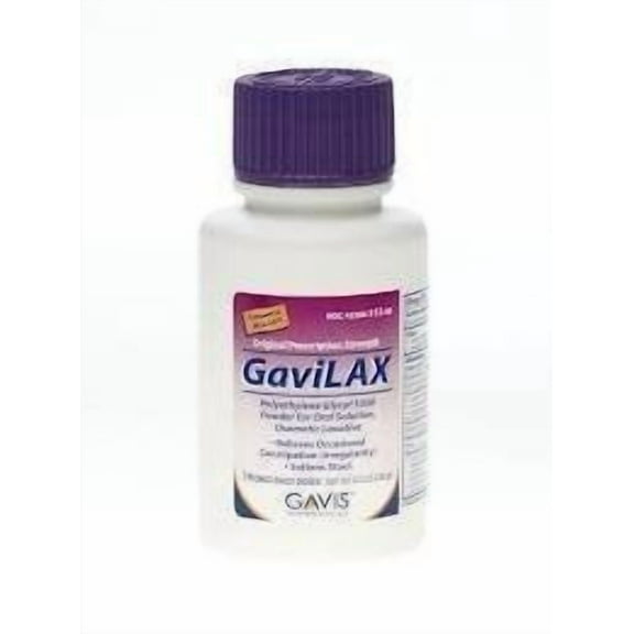 GaviLAX Laxative Oral Solution Powder, 8.3 Oz. HSA/FSA Eligible ...