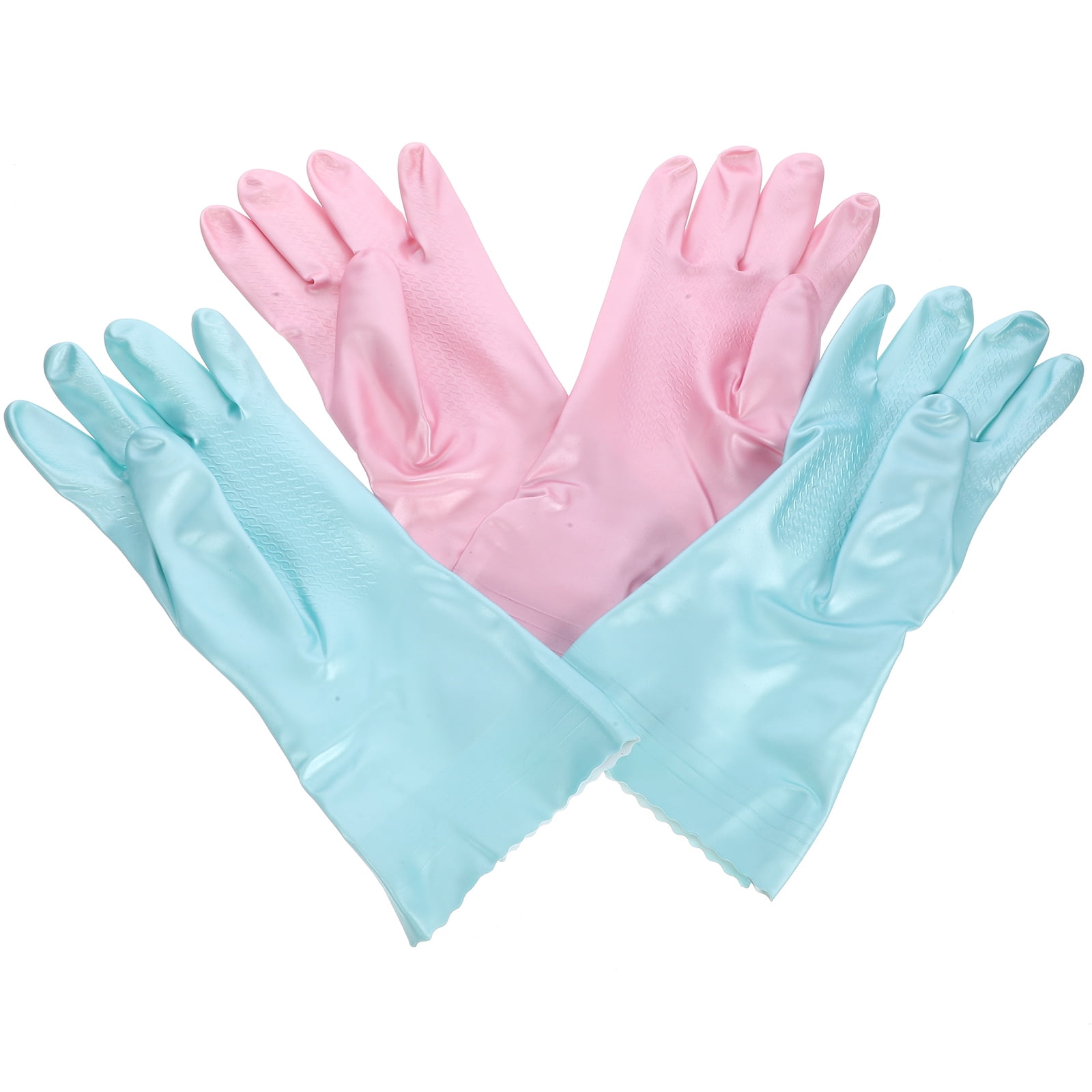 Click here for Minkissy 2 Pairs Of Washing Gloves For Dishes Floc... prices