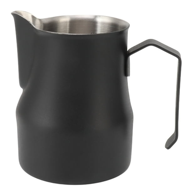 Milk Pitcher Cup 304 Stainless Steel Spout Mouth Scale Coffee Latte ...