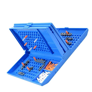 African Ludo Wooden Board Game for Adults, 2-4 Players, Family & Travel ...