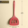 XUERUI-Silicone Pancake Spatula Turner with Lengthened Handle& Seamless ...