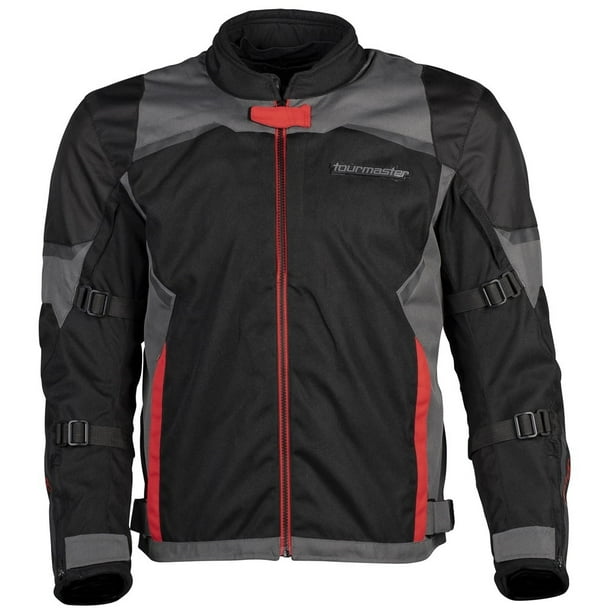 Tourmaster Intake Mens Textile Motorcycle Jacket Red LG - Walmart.com
