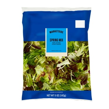 Marketside Shredded Iceberg Lettuce 8 oz Bag for Fresh Salad and ...