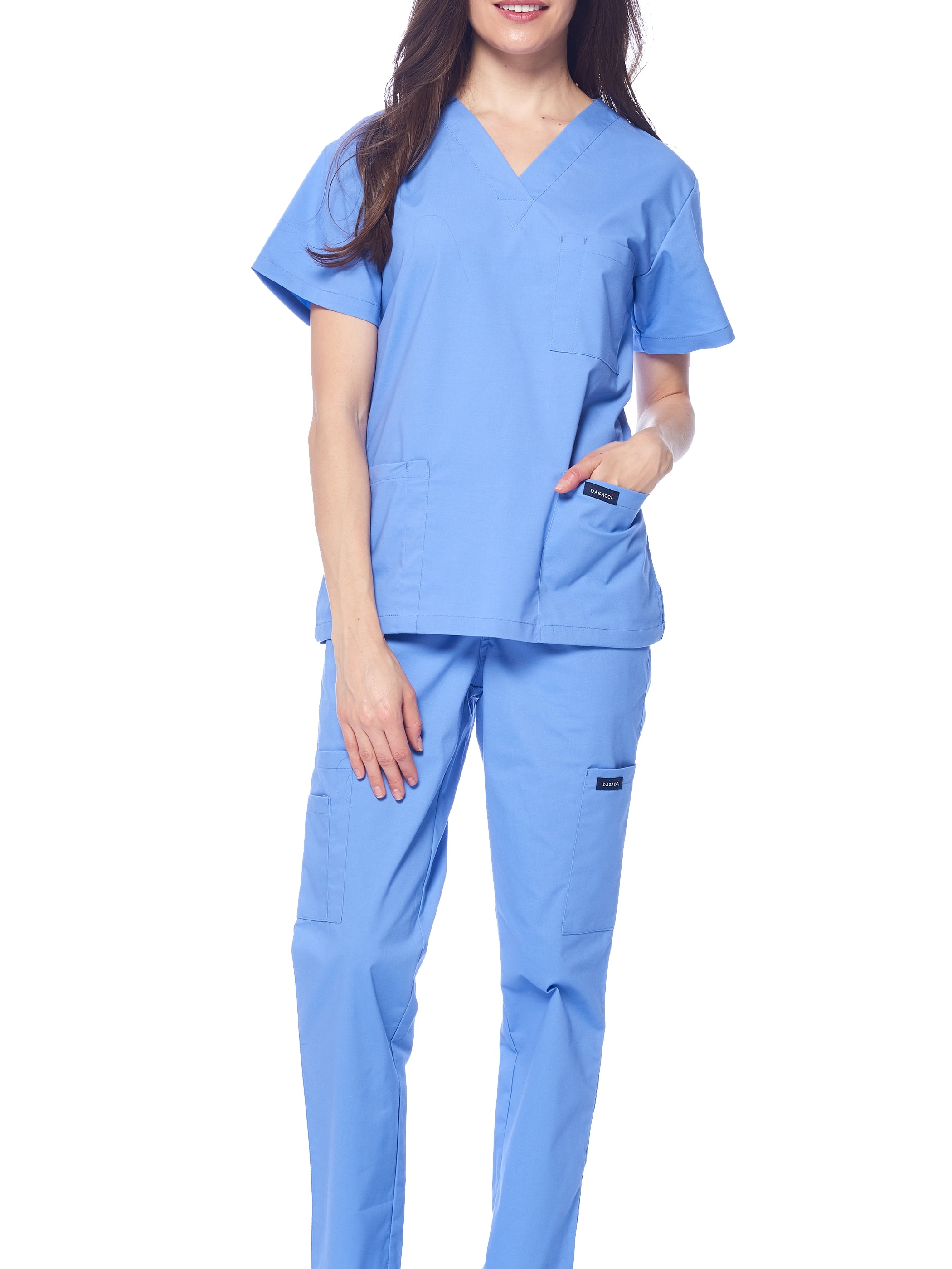 DAGACCI - Dagacci Medical Uniform Unisex Scrubs Set Scrub Top and Pants ... DAGACCI - Dagacci Medical Uniform Unisex Scrubs Set Scrub Top and Pants ...