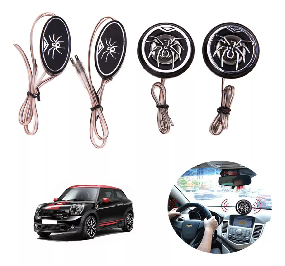 Tweeter Soundstream Con Crossover 150 Watts Tws.7color Negro | Bodega ...