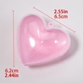 Valentine Candy Jar,Heart-Shaped Candy Box,Fillable Candy Containers ...