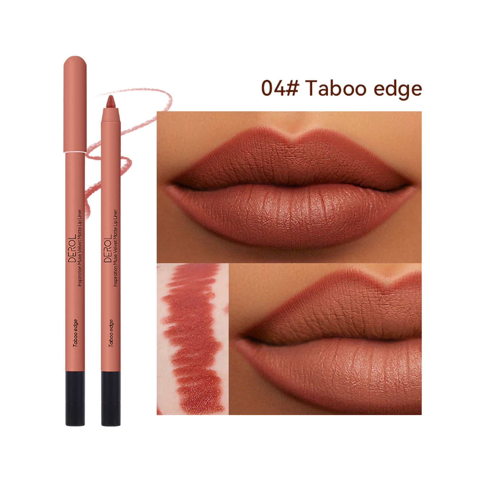 TopLLC Lipstick Matte Lipstick Lip Liner Easy To Use High Shade Velvet ...