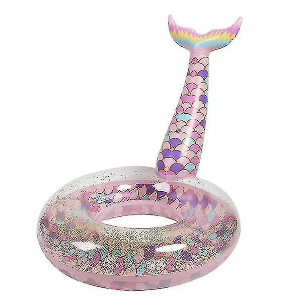 Pool Floats Inflatable Mermaid Tail Swimming Rings, Water Party ...