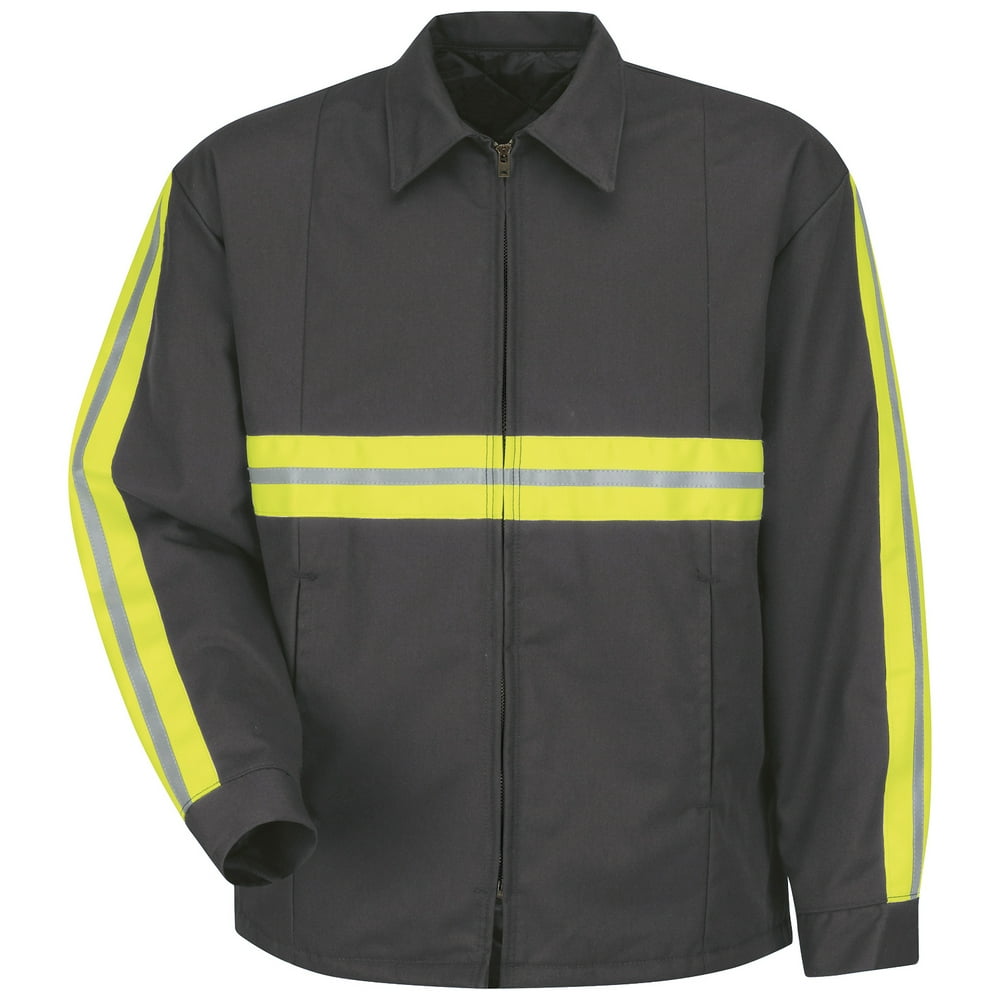 Red Kap - Red Kap® Enhanced Visibility Perma-Lined Panel Jacket ...