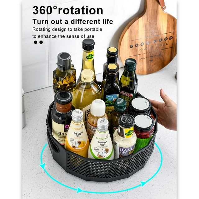 Baohd Spice Bottle Turntable Seasoning Condiments Containers Tray ...