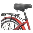 Kent Bicycle 26" 350W Adult Pedal Assist Cruiser Electric Bicycle, Red ...
