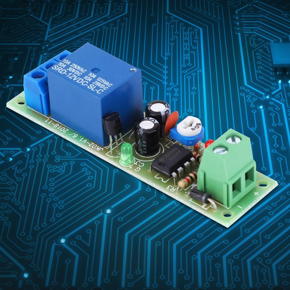 Buy EOTVIA Relay,JK02 Relay Module DC5V Trigger Time Turn Off Switch Board Module With ...