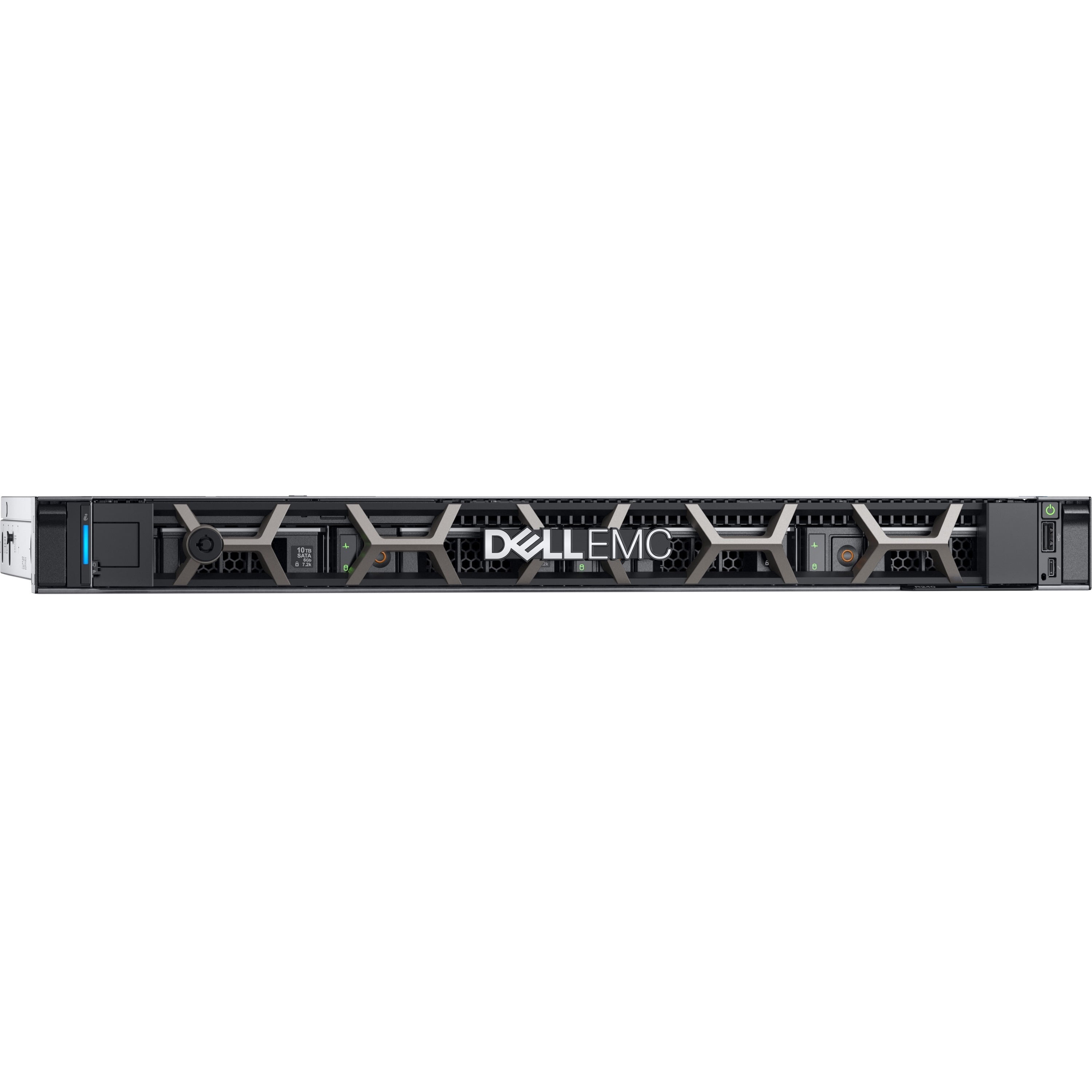 Dell EMC PowerEdge R240 1U Rack Server, 1 x Intel Xeon E-2224 3.40 GHz ...