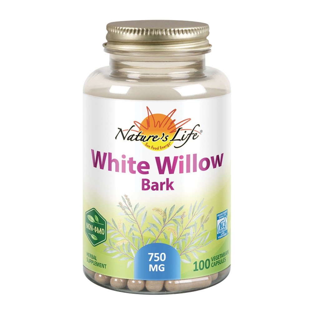 Nature's Life White Willow Bark | With Salicin for Healthy Joint ...