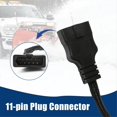 26347 26377 Heavy Duty 11 Pin Snow Plow Side Light Harness Wiring ...