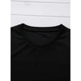Black Cruise Life Graphic Print Womens Oversized T-Shirt Dress, Casual ...