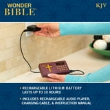 Wonder Bible Electronic Talking KJV Audio Player - Compact and Portable ...