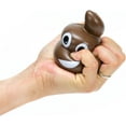 Wacky Whims Poop Emoji Stress Ball, Funny Squishy Toy for Stress Relief ...