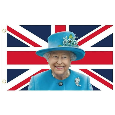 Queen Elizabeth Platinum Jubilee Flag Union Jack Flag 5ft X 3ft 70th ...