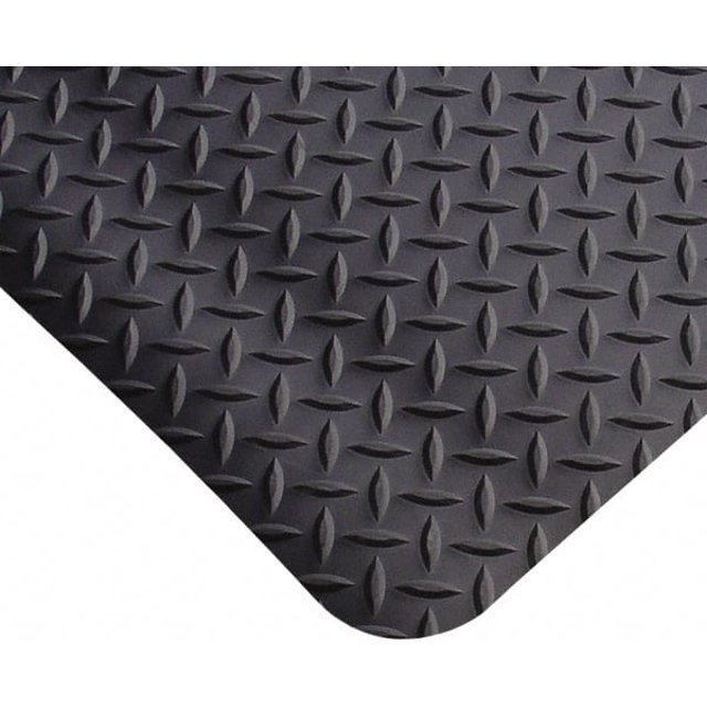 PRO-SAFE 5' Long x 3' Wide, Dry Environment, Anti-Fatigue Matting Black ...