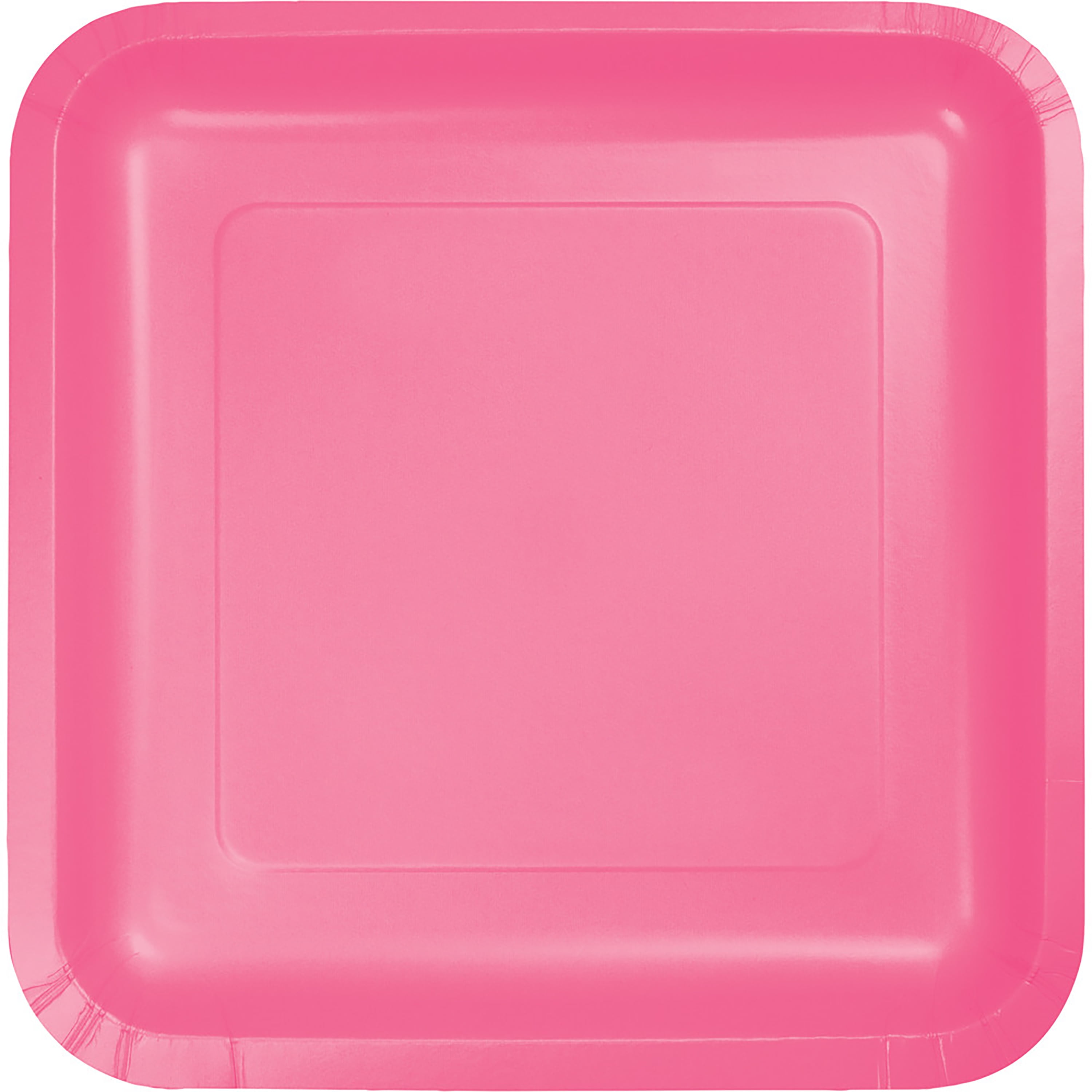 Candy Pink Paper Plates, 18 pk - Walmart.com