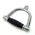 CAP Deluxe Single D Handle with Rubber Handgrips, Steel Construction ...