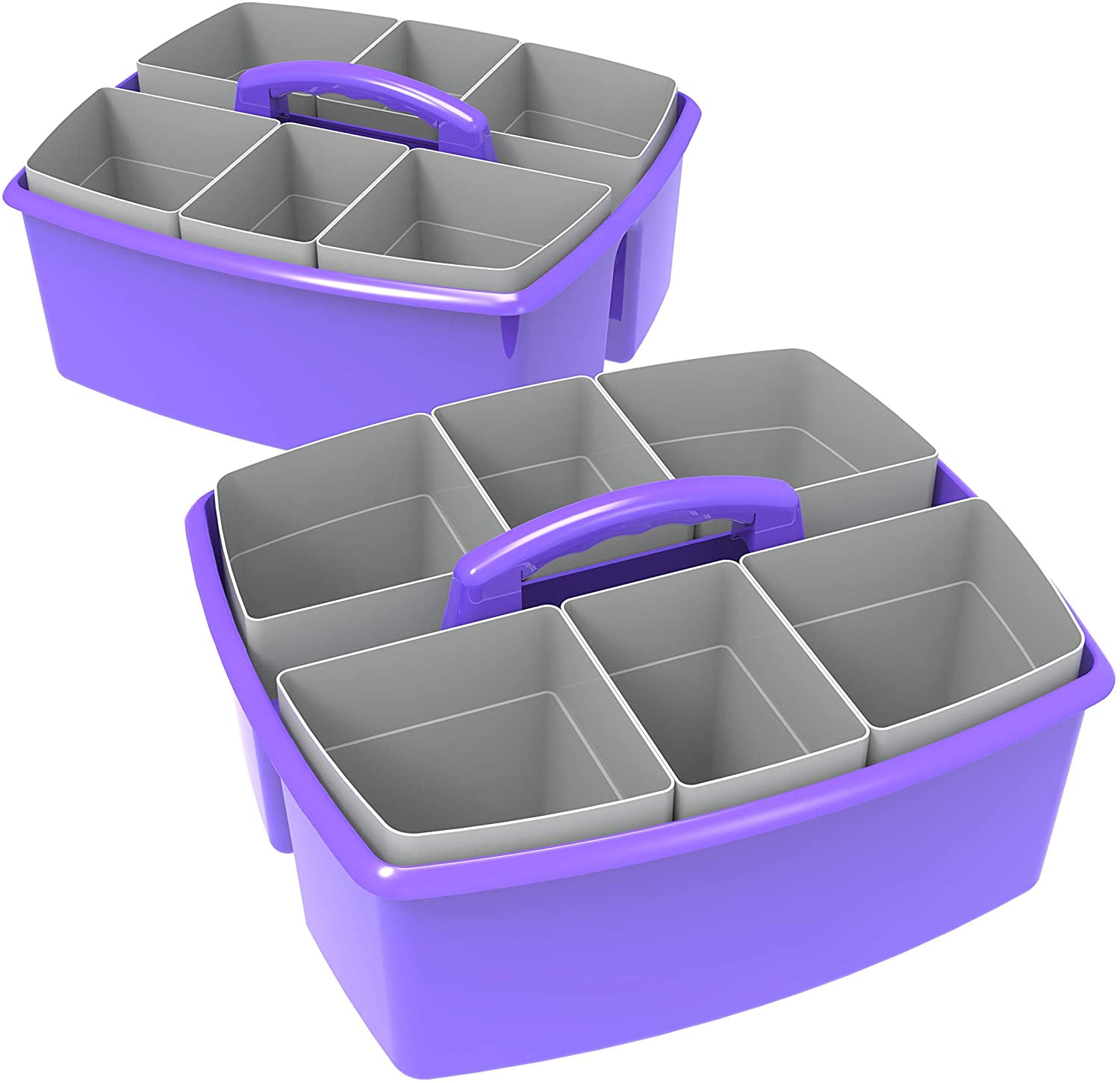 Storex 00986U02C Large Caddy with Sorting Caddy, 13 x 11 x 6.38 Inches ...