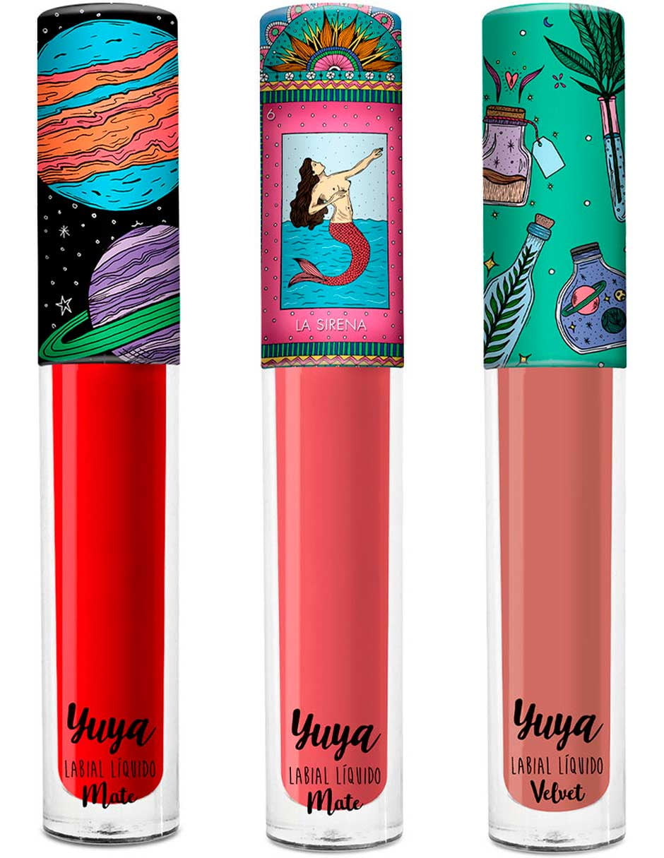 Yuya - Paquete 3 labiales líquidos (Sirena,Mi Amor,Te quiero) | Walmart ...