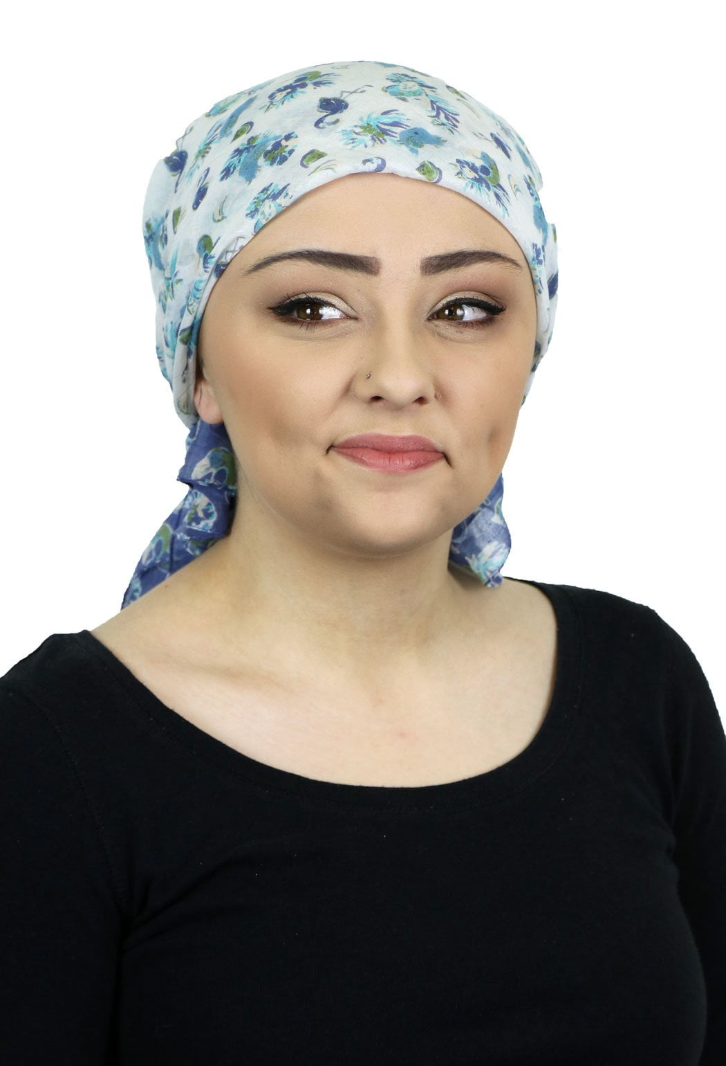 Head Scarf for Women 100% Cotton Lightweight Summer Chemo Headwear ...