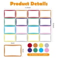 512 Pcs Name Tag Stickers, 2x3 Inch Colorful Labels for Classroom ...