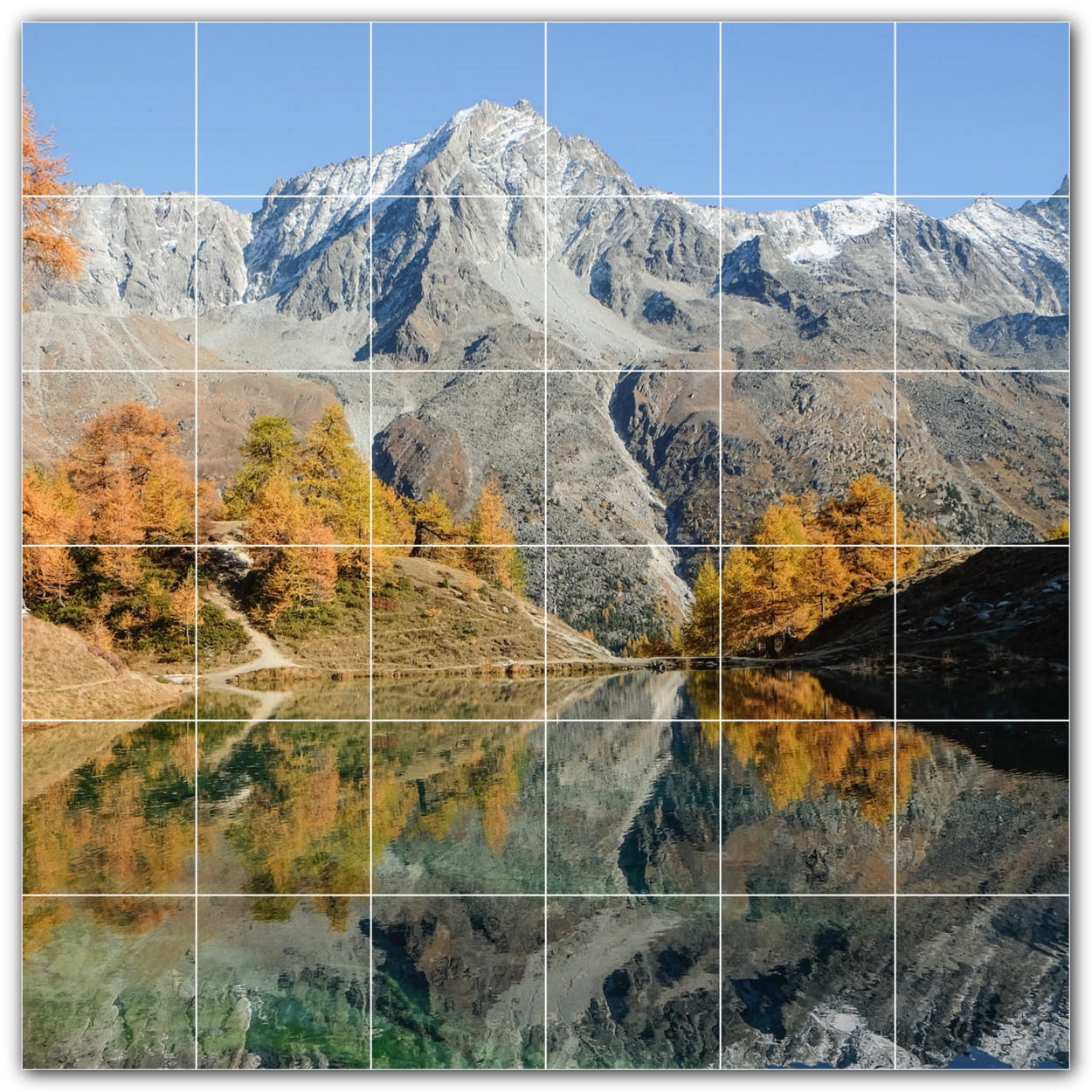 Picture-Tiles.com: Mountains Ceramic Tile Wall Mural WAL500889-66L. 48 ...