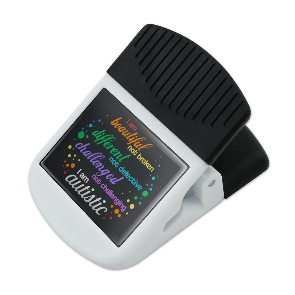 Beautiful Not Broken I Am Autistic Autism Refrigerator Fridge Magnet ...