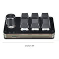 Programming Macro Customization Knob Keyboard 6 Key Mini Button Gaming ...