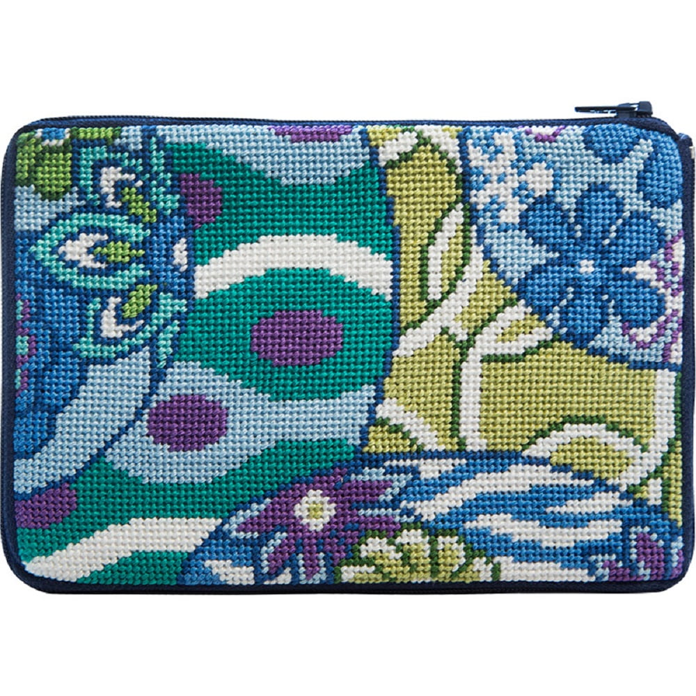 Alice Peterson Stitch & Zip Needlepoint Purse/Cosmetic Case Kit - SZ615 ...