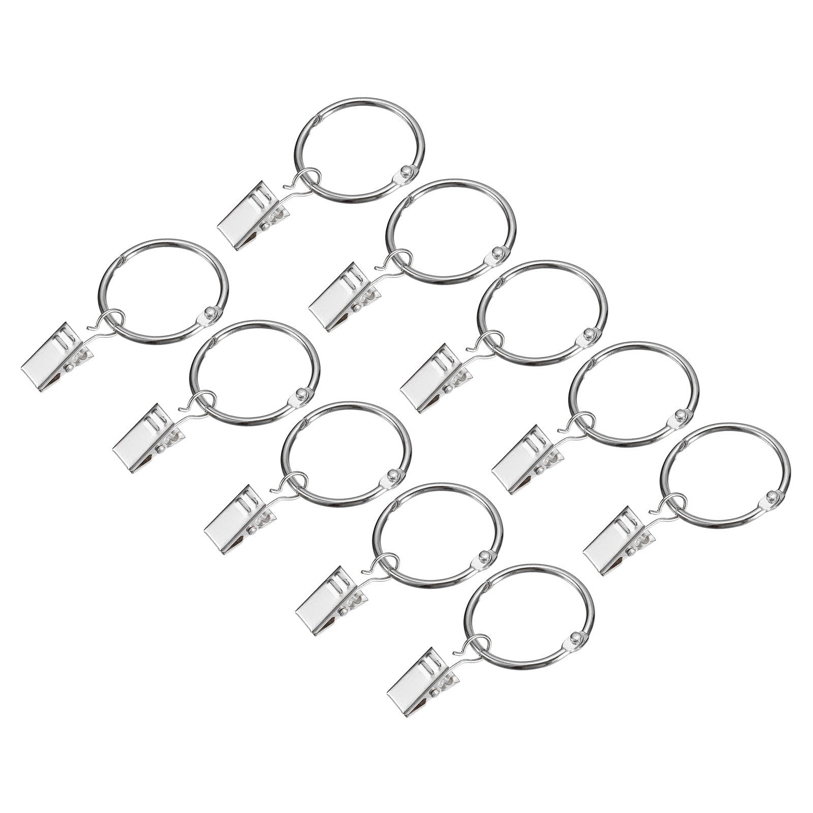 Click here for Unique Bargains Curtain Rings With Clips  36pack D... prices