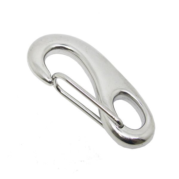 Stainless Steel Clasp Small Bean Style Fast Spring Hook Snap, 2-5/8" x ...
