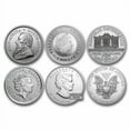1 oz Fine Silver Coin - Random Government Mint - High Quality ...