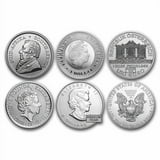 1 oz Fine Silver Coin - Random Government Mint - High Quality ...