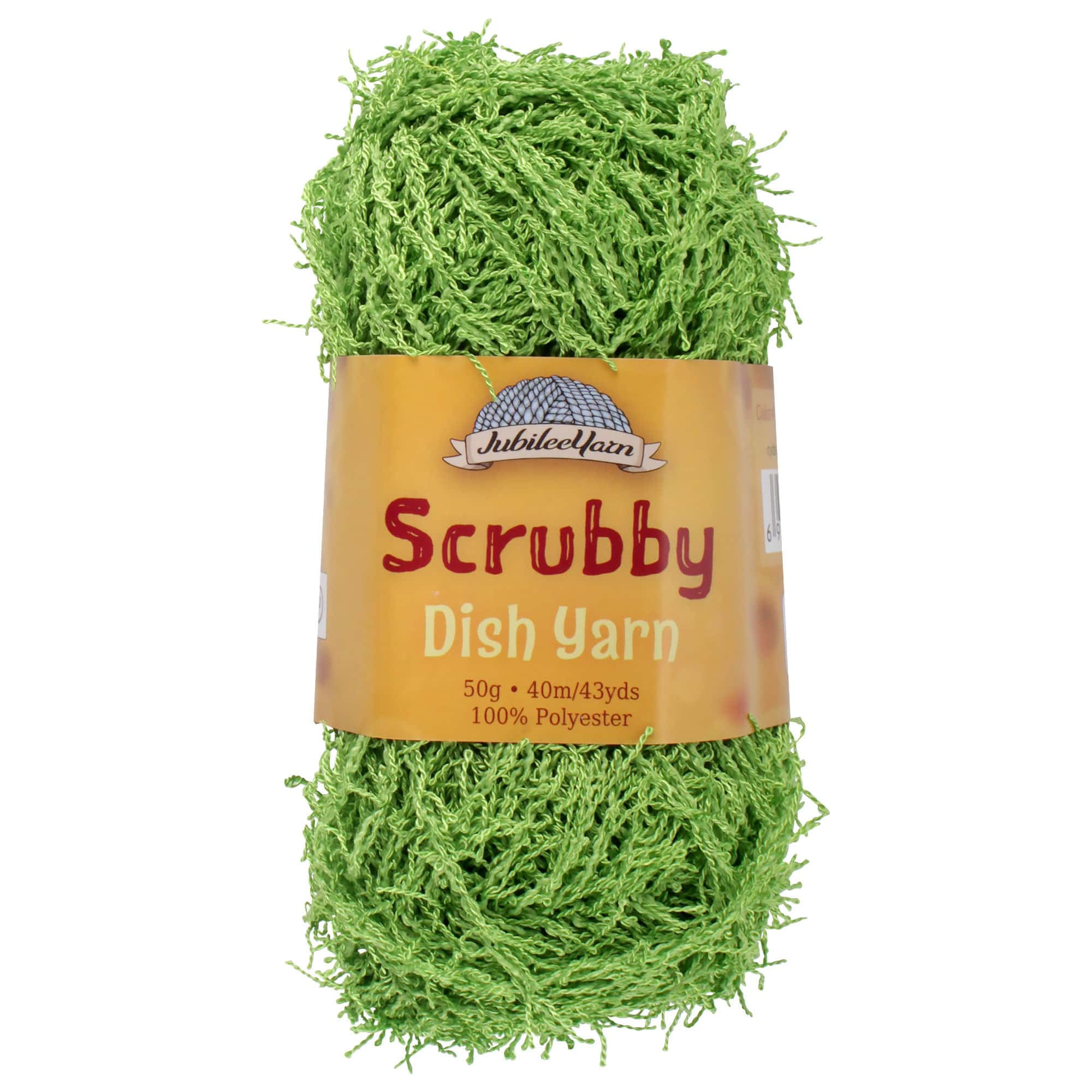 JubileeYarn Scrubby Dish Yarn - 50g Per Skein - Color 103 Lime Green ...