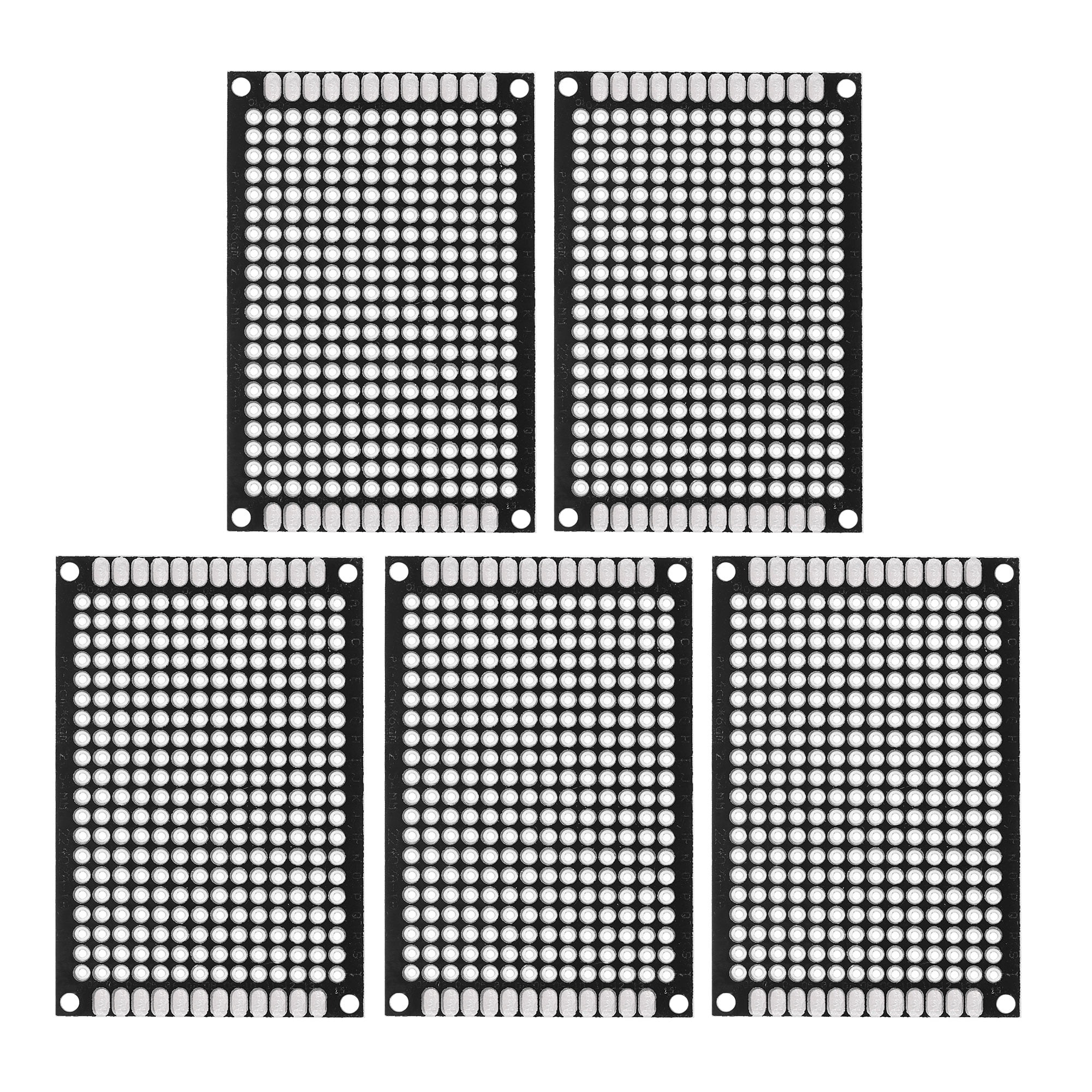 Uxcell PCB Board Double Sided Prototyping Boards Plated Through Holes ...