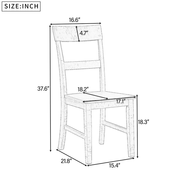 Dining Chair Dimensions Ergonomics