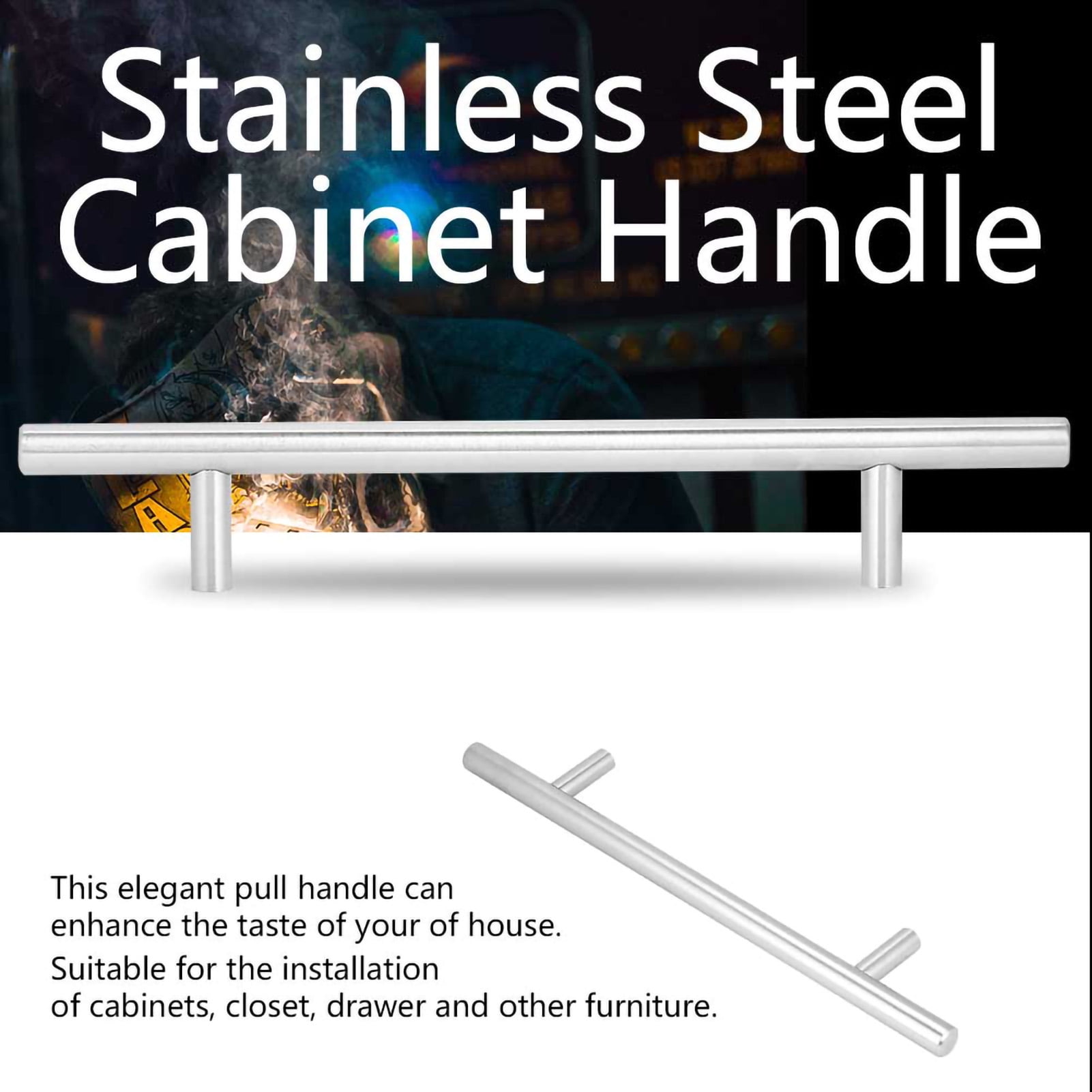 Click here for Zaqw Stainless Steel Cabinet Handles Cupboard Draw... prices