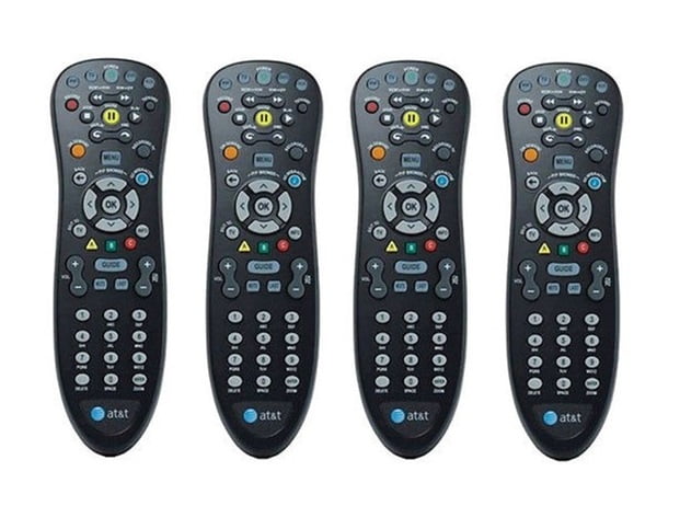 4 AT&T U-Verse S10-S2 Universal Remote Controls (Refurbished) - Walmart ...