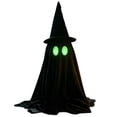 Add eerie charm to your Halloween party with this glowing black silk ...
