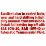 Lucas 10009 Transmission Fix Automotive Performance Additive 24 Ounce ...