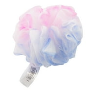 loofah lord 20 white and pink mixed assortment bath or shower sponge ...