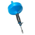 Plumb Craft 1/4 in. x 15 ft. Handheld Drain Snake Auger with Plastic ...