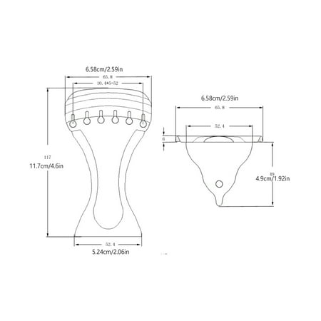 Guitar Pull Tailpiece Professional Manual Practice Metal Dobro Practice ...