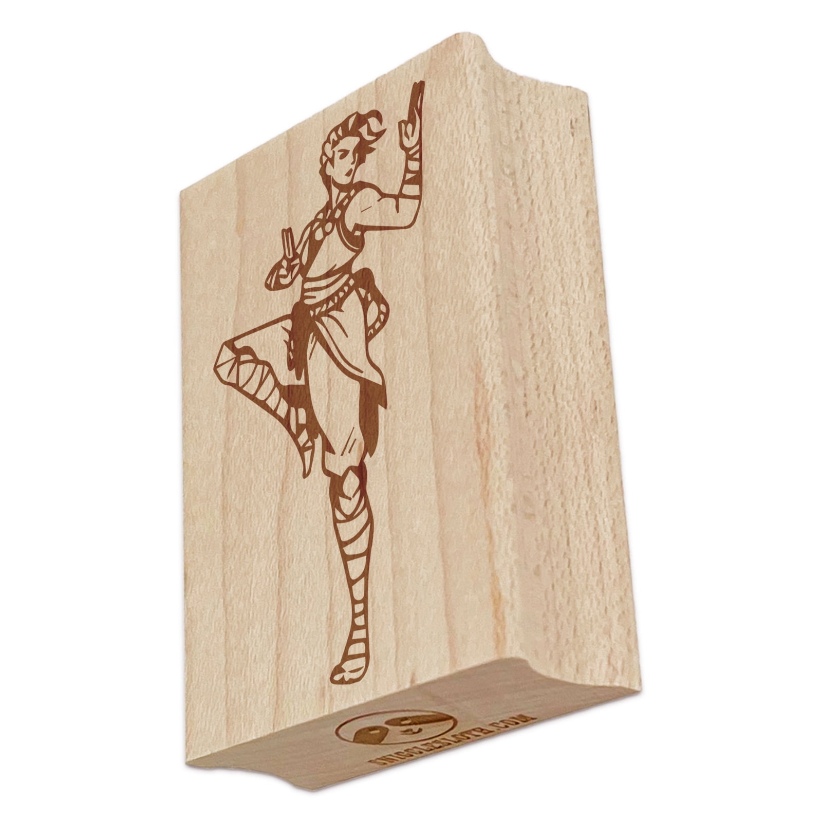 RPG Class Monk Unarmed Fighter Rectangle Rubber Stamp Stamping ...